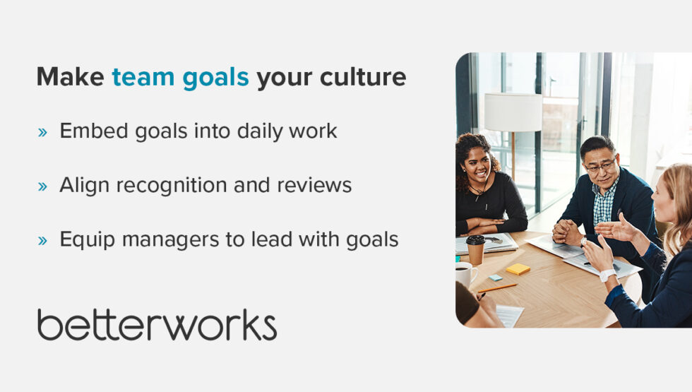 Team Development Goals That Drive Real Results | Betterworks