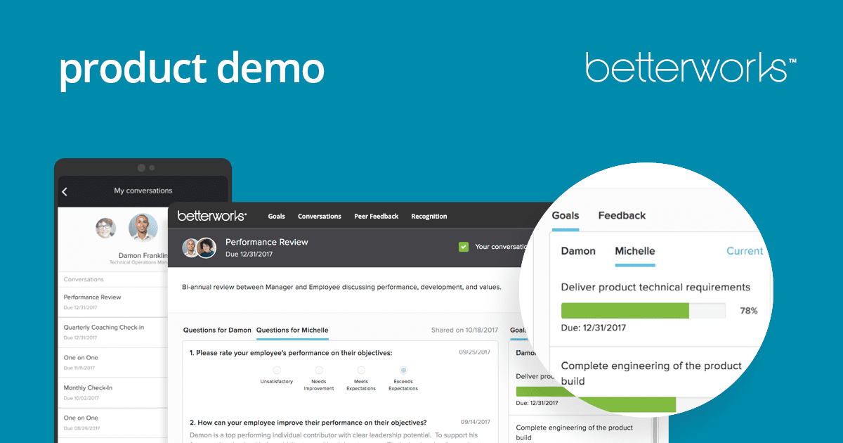 Get Started with Betterworks | Performance Management software