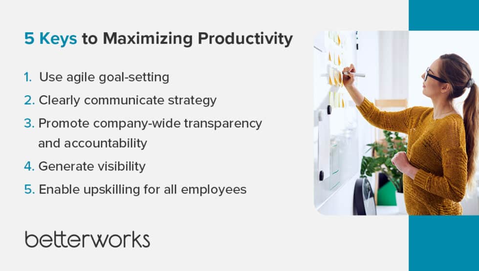 5 Keys for Maximizing Productivity in an Economic Slowdown - Betterworks