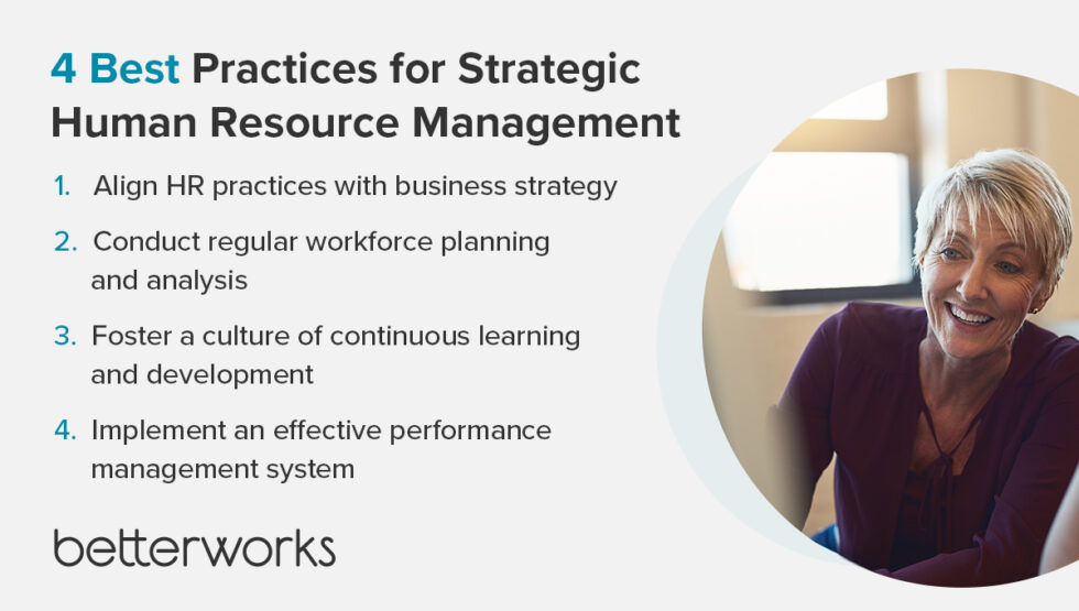 5 Best Practices for Strategic Human Resource Management - Betterworks